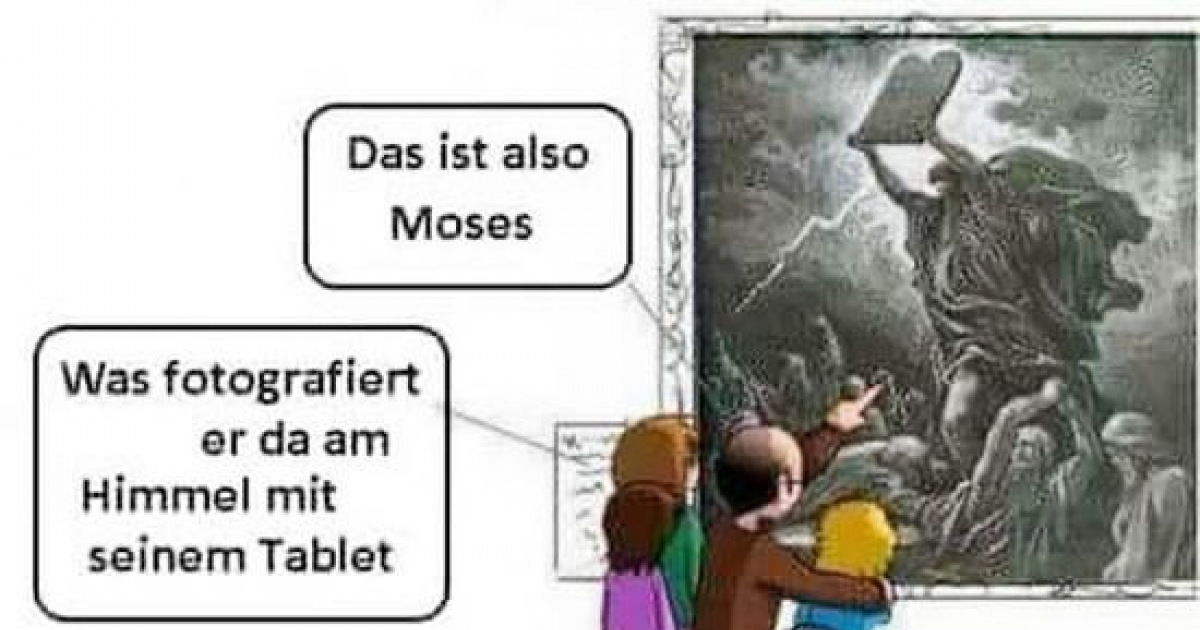 Neue Bilder und Memes - Moses Tablet - lustig, kostenlos - DEBESTE.de