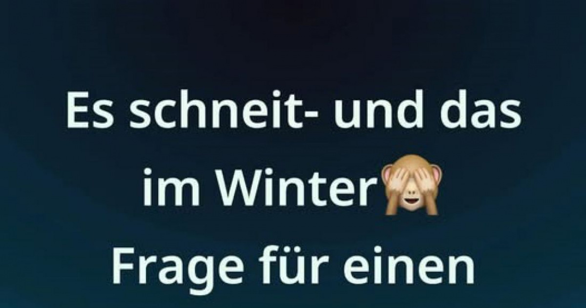 Es Schneit Spruche