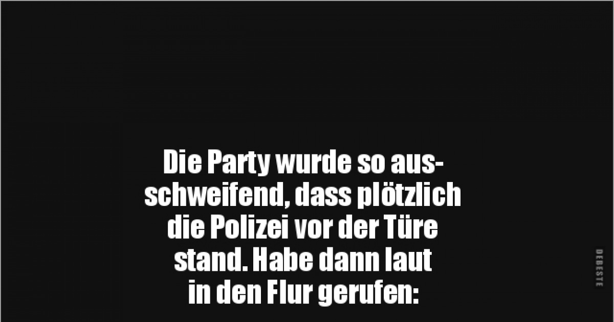 polizei Witze und Sprüche - DEBESTE.de
