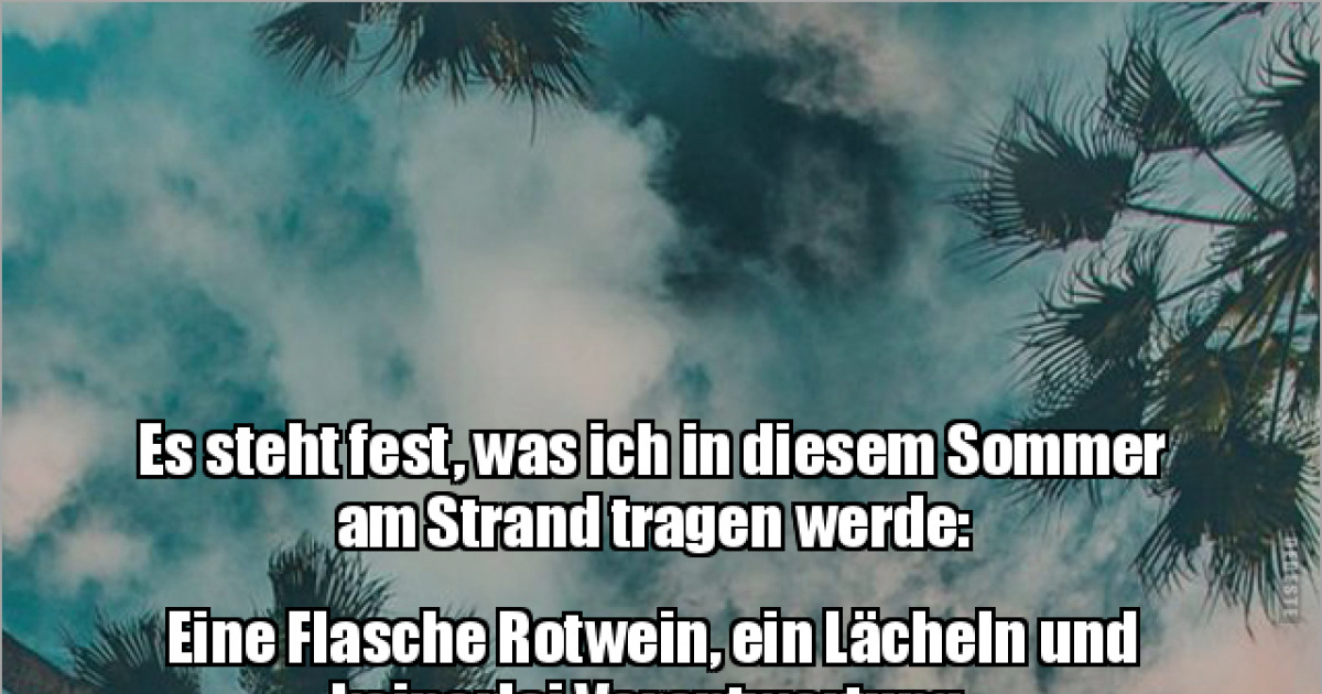 am strand Witze und Sprüche - DEBESTE.de