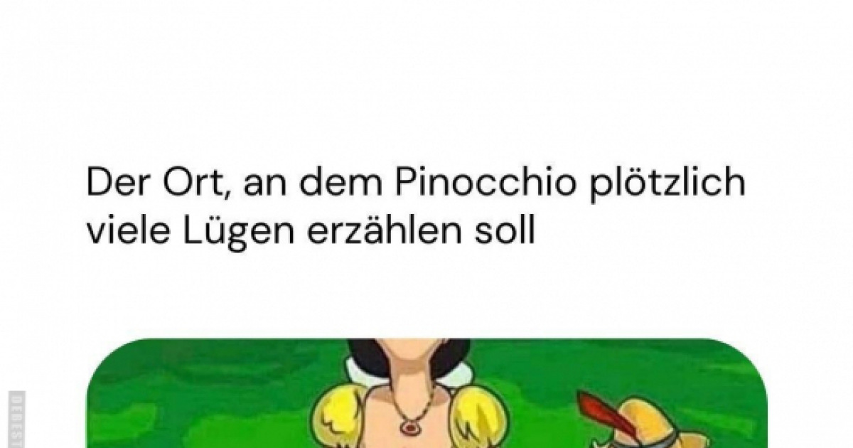 Neue Bilder und Memes - Pinocchio - lustig, kostenlos - DEBESTE.de