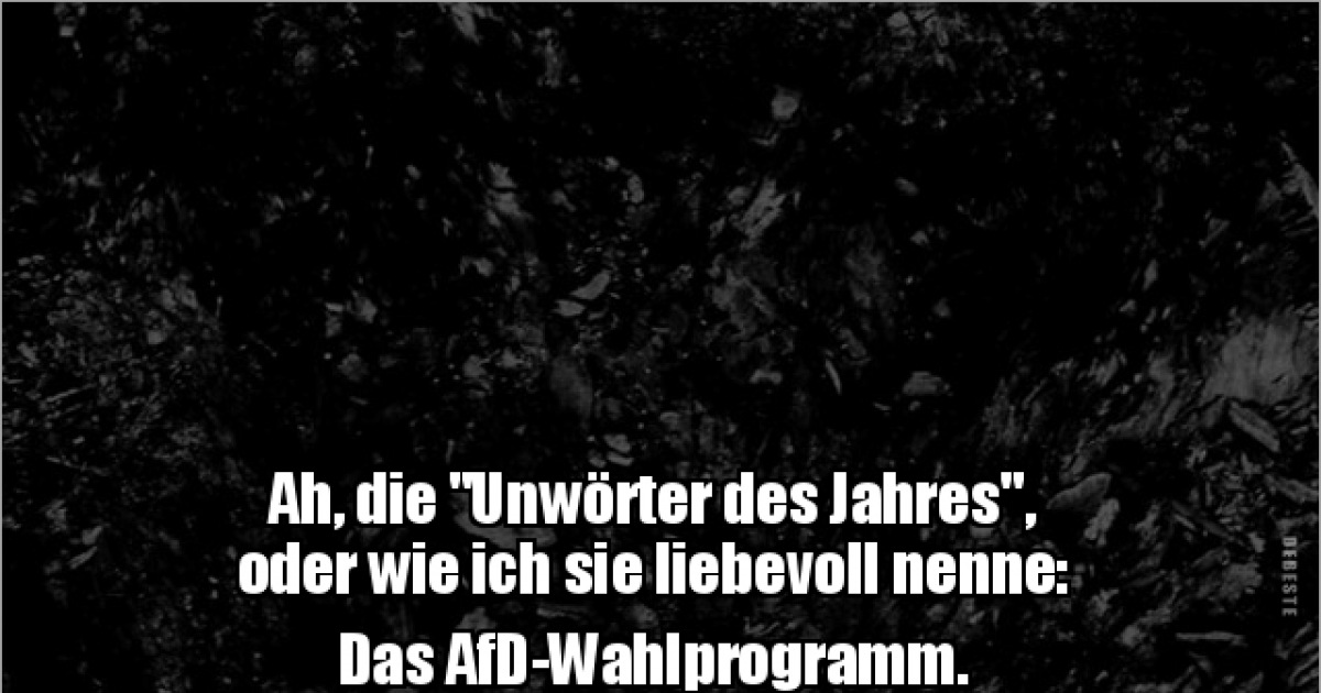 afd Witze und Sprüche - DEBESTE.de