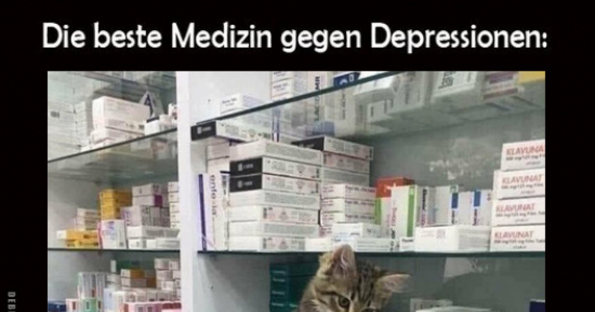Neue Bilder und Memes - Gegen Depression - lustig, kostenlos - DEBESTE.de