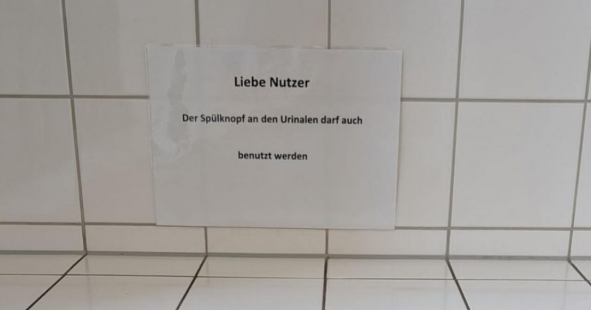Neue Bilder und Memes - Urinal - lustig, kostenlos - DEBESTE.de