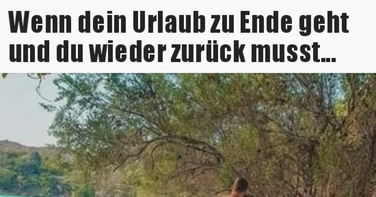 Neue Bilder und Memes - Urlaub Zu Ende - lustig, kostenlos - DEBESTE.de