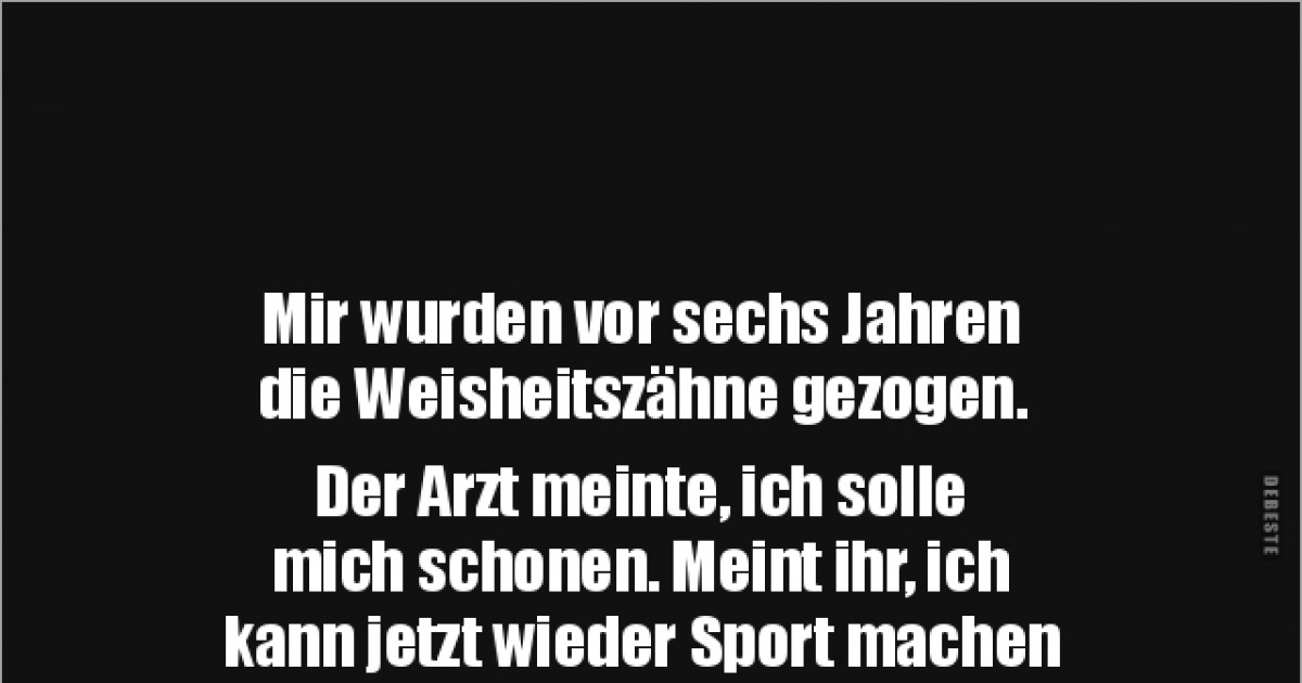 sport machen Witze und Sprüche - DEBESTE.de