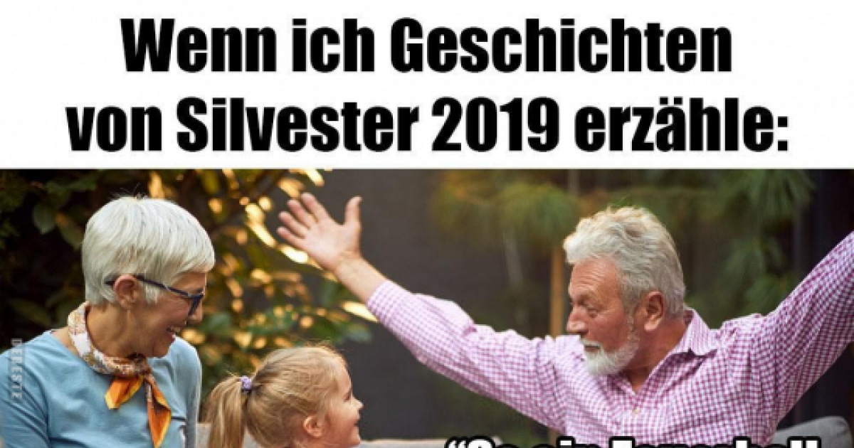 Neue Bilder und Memes - Silvester 2019 - lustig, kostenlos - DEBESTE.de