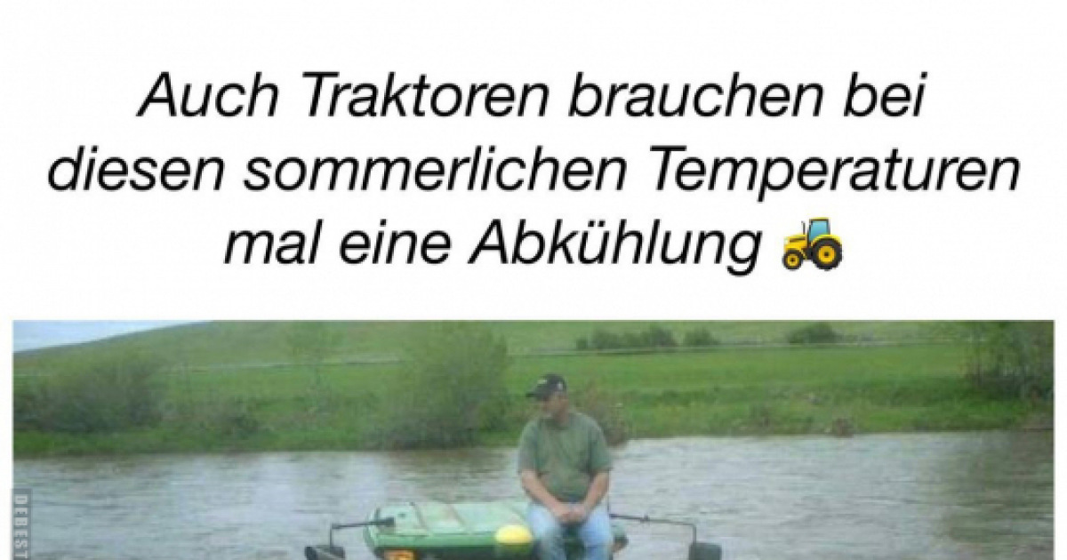 Neue Bilder und Memes - Traktoren - lustig, kostenlos - DEBESTE.de