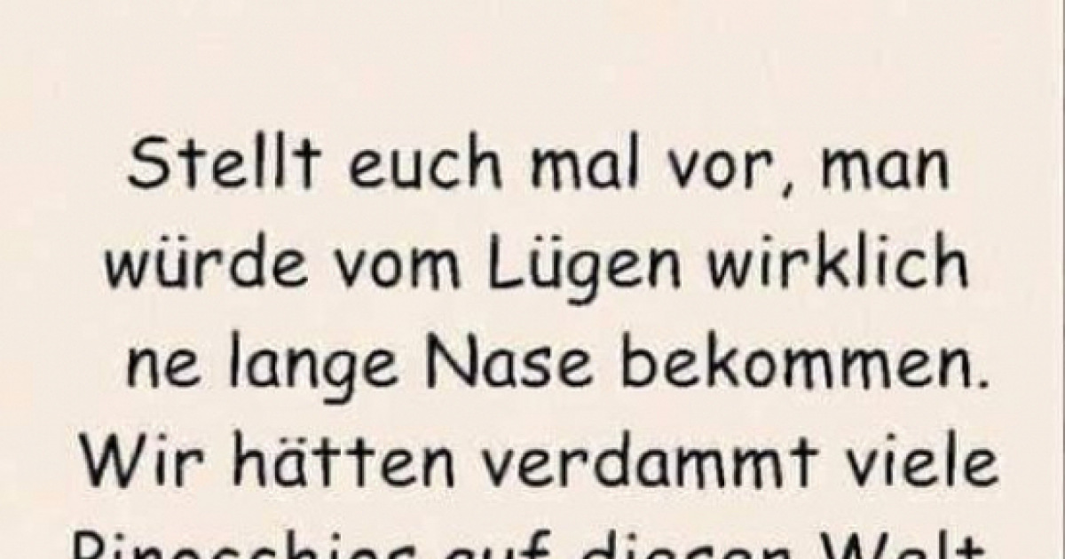Neue Bilder und Memes - Lange Nase - lustig, kostenlos - DEBESTE.de