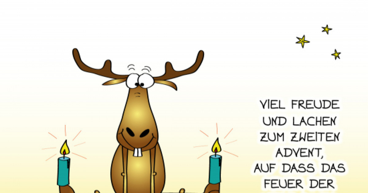 Neue Bilder und Memes - Zum Zweiten Advent - lustig, kostenlos - DEBESTE.de