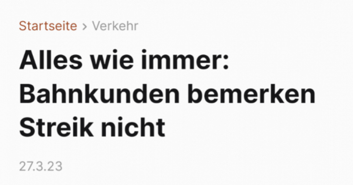 Lustige Streik Spruche