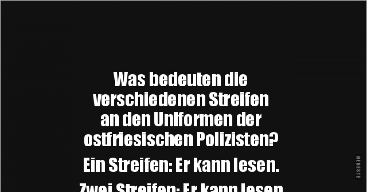 uniform Witze und Sprüche - DEBESTE.de