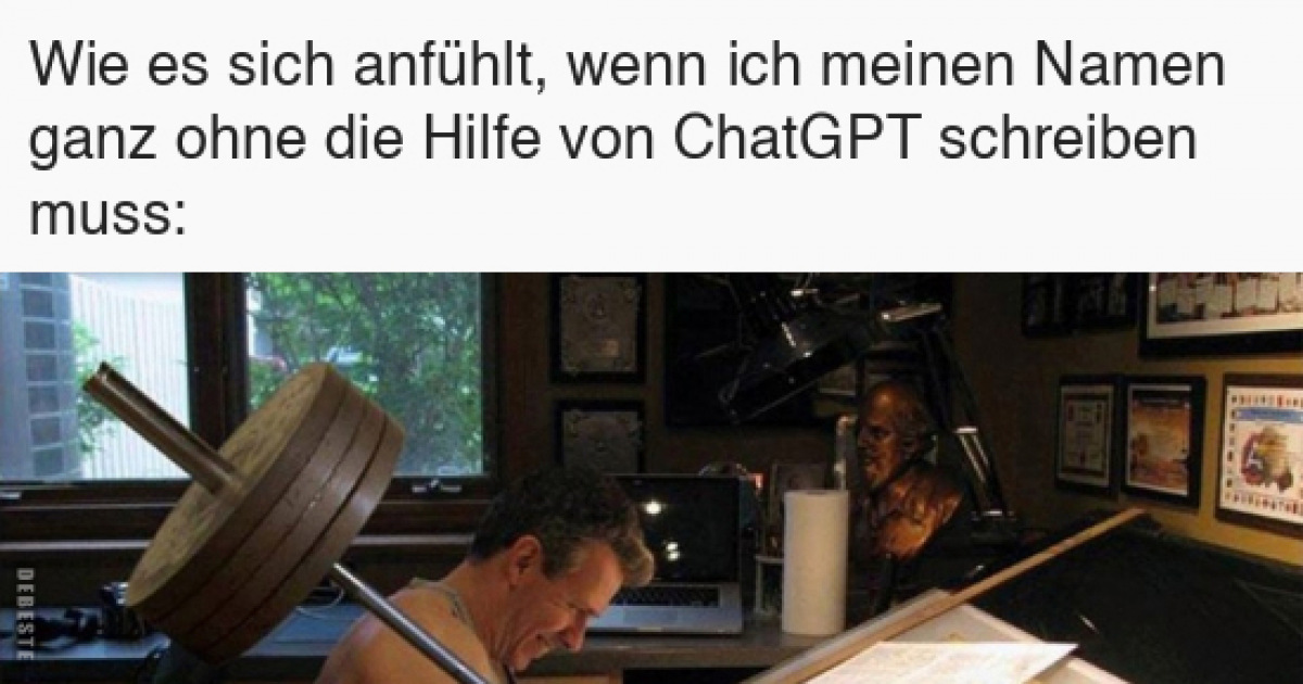 Neue Bilder und Memes - Chatgpt - lustig, kostenlos - DEBESTE.de