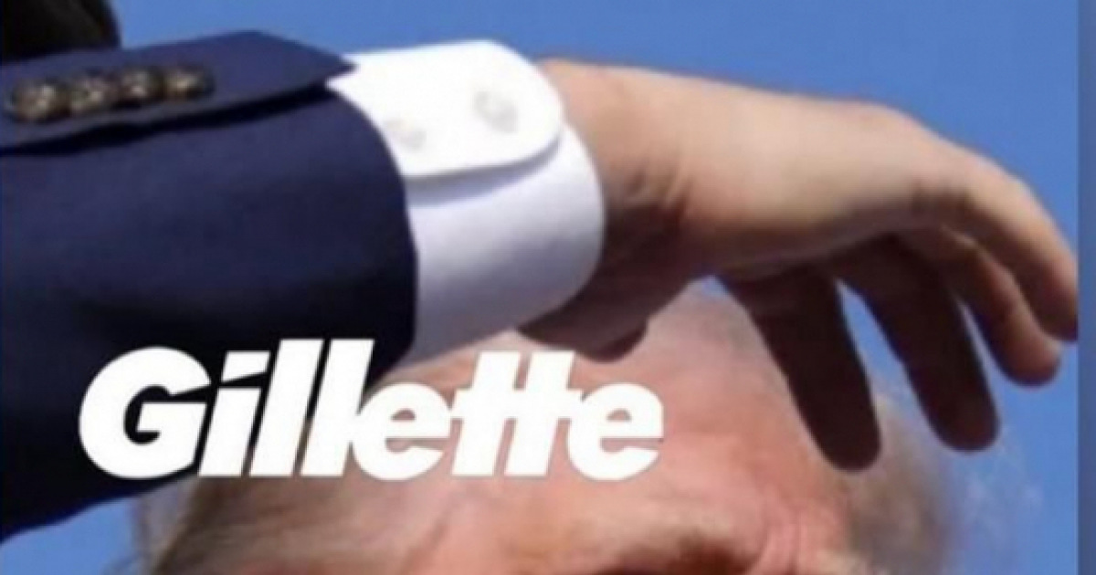 Neue Bilder und Memes - Trump Gillette - lustig, kostenlos - DEBESTE.de