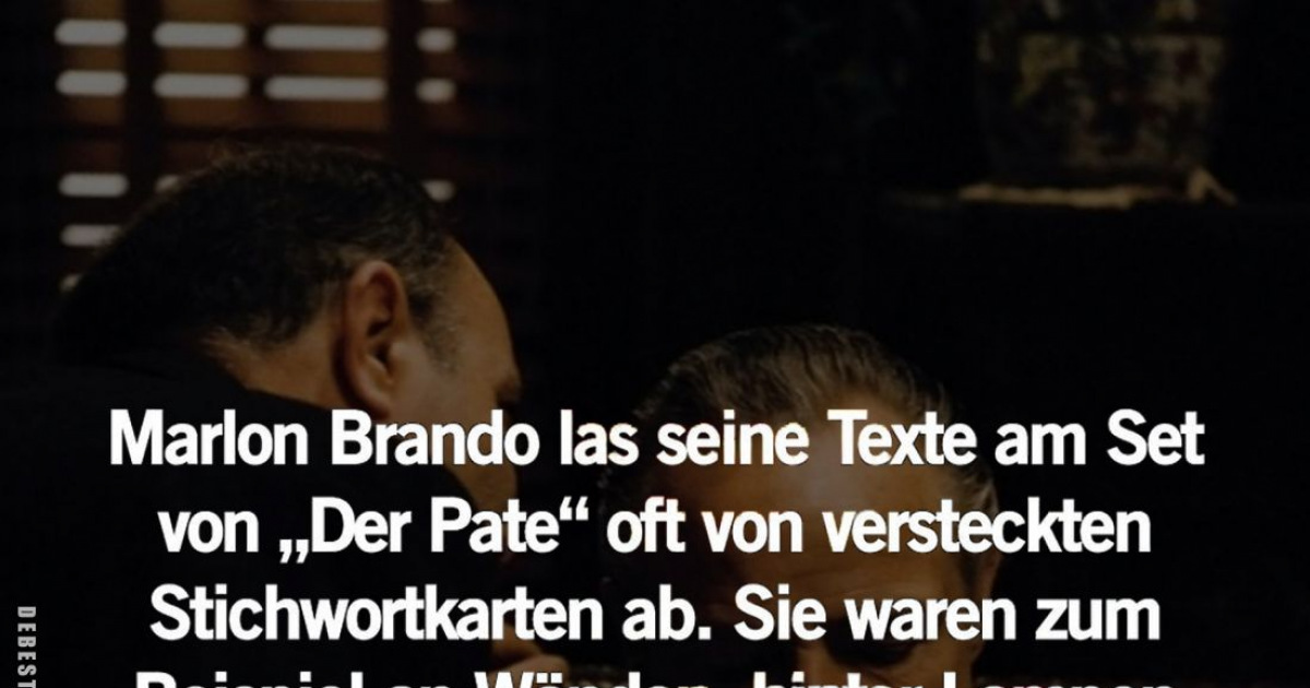 Neue Bilder und Memes - Der Pate - lustig, kostenlos - DEBESTE.de