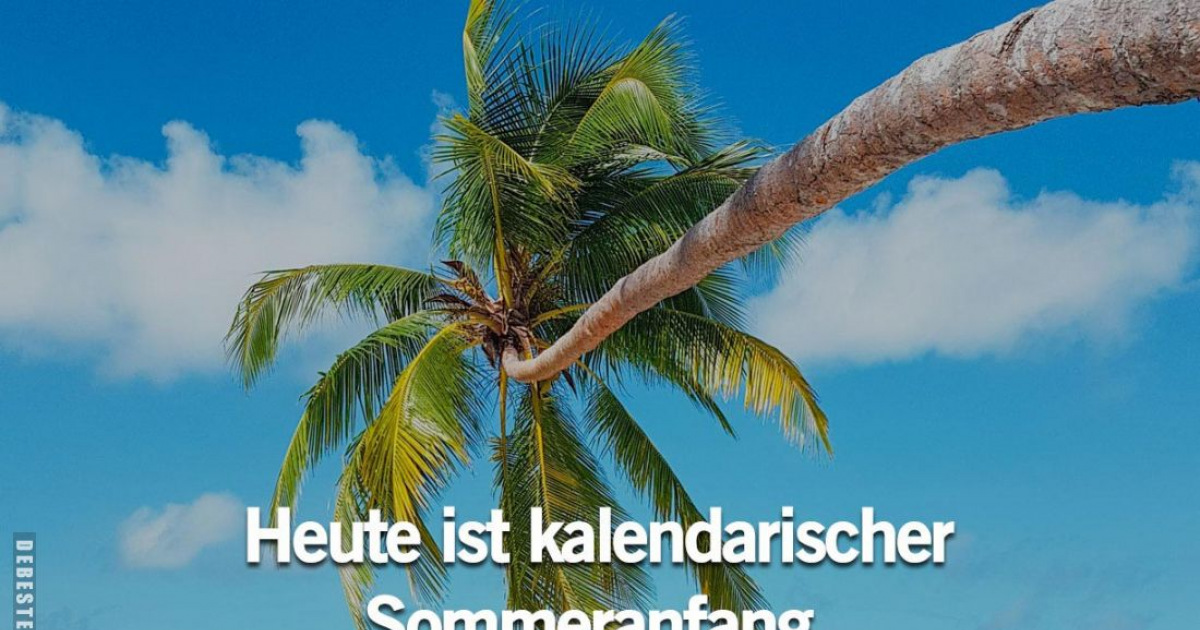 Neue Bilder und Memes - Sommeranfang - lustig, kostenlos - DEBESTE.de