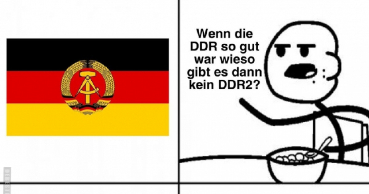 Neue Bilder und Memes - Die Ddr - lustig, kostenlos - DEBESTE.de