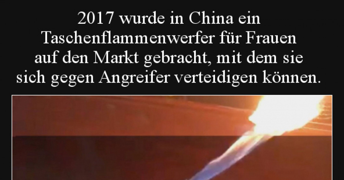 Neue Bilder und Memes - Flammenwerfer - lustig, kostenlos - DEBESTE.de