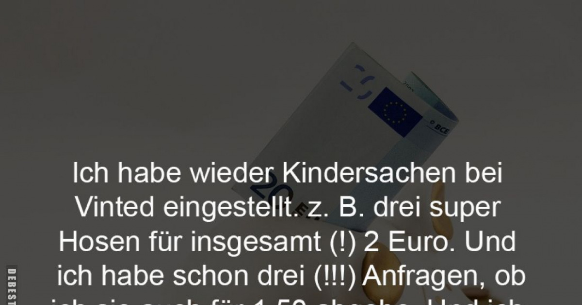 Neue Bilder und Memes - Vinted - lustig, kostenlos - DEBESTE.de