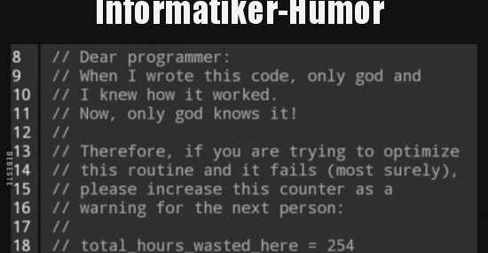 Informatiker-Humor.. | Lustige Bilder, Sprüche, Witze, echt lustig