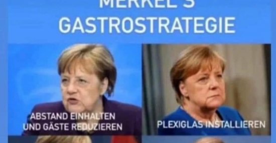 Merkel's Gastrostrategie.. | Lustige Bilder, Sprüche, Witze, echt lustig