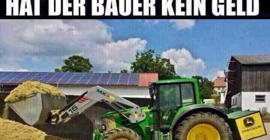 Hat der Bauer kein Geld, sind die Felgen gelb. | Lustige Bilder ...