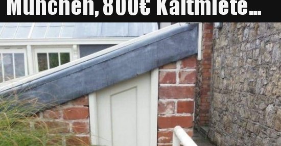 München, 800€ Kaltmiete... | Lustige Bilder, Sprüche, Witze, echt lustig