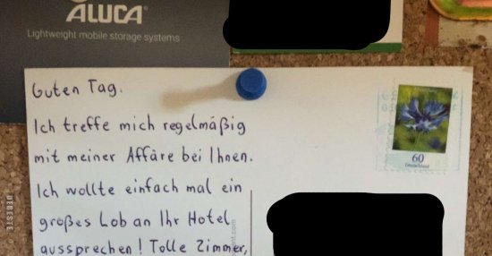 Guten Tag Ich Treffe Mich Regelmäßig Mit Meiner Affäre Bei Ihnen Ich