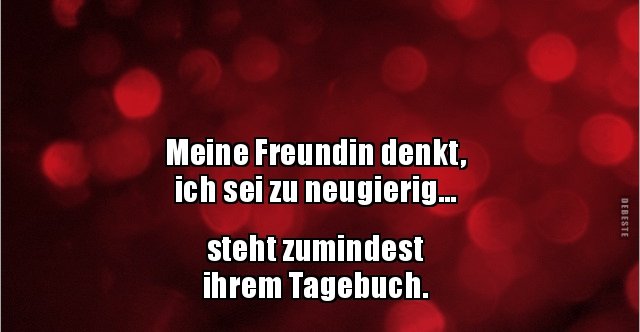 Meine Freundin denkt, ich sei zu neugierig... | Lustige Bilder, Sprüche ...