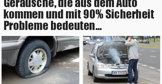 Geräusche, die aus dem Auto kommen und mit 90% Sicherheit.. | Lustige ...