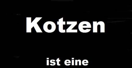 Kotzen ist eine.. | Lustige Bilder, Sprüche, Witze, echt lustig
