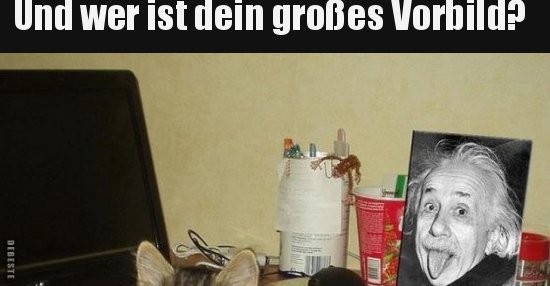 Und wer ist dein großes Vorbild?.. | Lustige Bilder, Sprüche, Witze ...