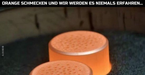 Warum sieht Plutonium so lecker aus?! Es könnte nach Orange schmecken ...