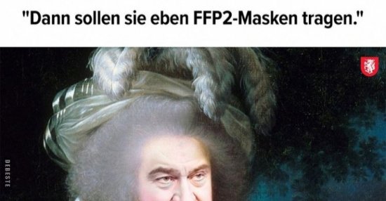 "Dann sollen sie eben FFP2-Masken tragen.".. | Lustige Bilder, Sprüche ...