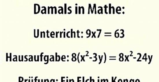 Damals in Mathe.. | Lustige Bilder, Sprüche, Witze, echt lustig