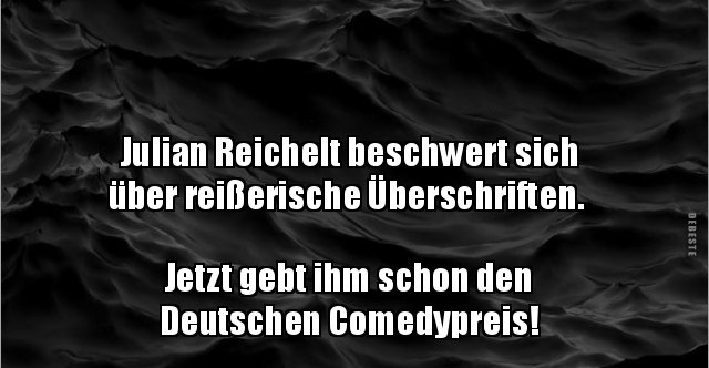 Julian Reichelt beschwert sich über reißerische.. | Lustige Bilder ...