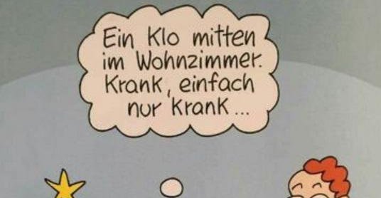 Ein Klo mitten im Wohnzimmer.. | Lustige Bilder, Sprüche, Witze, echt ...