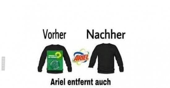Ariel entfernt auch den größten Dreck! - DEBESTE.de