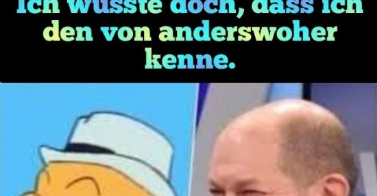 Ich wusste doch, dass ich den von anderswoher kenne. - DEBESTE.de