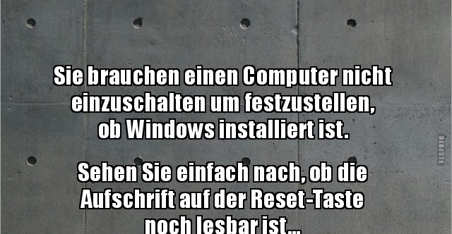 Sie brauchen einen Computer nicht einzuschalten um.. | Lustige Bilder ...