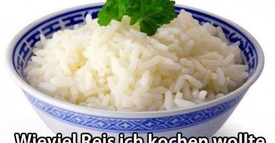 Mein Problem beim Reis kochen | Lustige Bilder, Sprüche, Witze, echt lustig