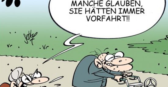 Manche glauben, sie hätten immer Vorfahrt!.. | Lustige Bilder, Sprüche ...