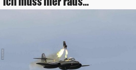 Ich muss hier raus... - DEBESTE.de