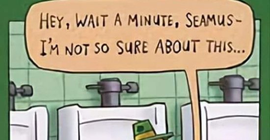 HEY, WAIT A MINUTE, SEAMUS- I'M NOT SO SURE ABOUT THIS..... - DEBESTE.de