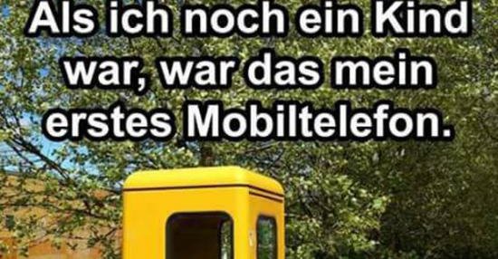 Als ich noch ein Kind war, war das mein erstes Mobiltelefon.. | Lustige ...