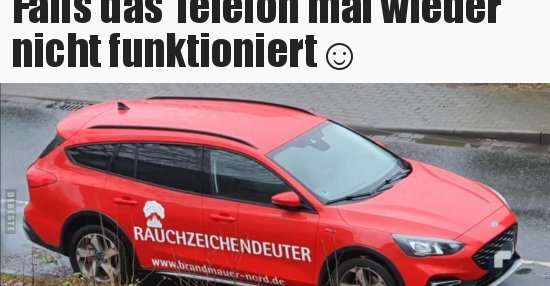 Falls das Telefon mal wieder nicht funktioniert☺.. - DEBESTE.de
