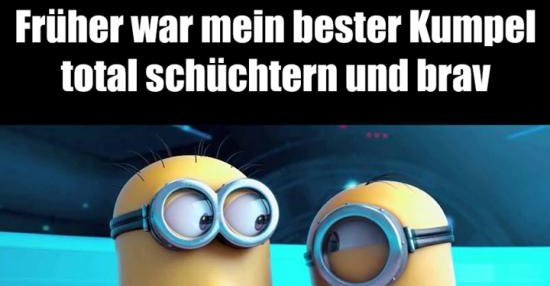 Früher war mein bester Kumpel total schüchtern und brav.. | Lustige ...