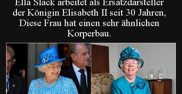 Ella Slack arbeitet als Ersatzdarsteller der Königin.. | Lustige Bilder ...