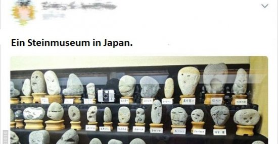 Ein Steinmuseum in Japan... | Lustige Bilder, Sprüche, Witze, echt lustig