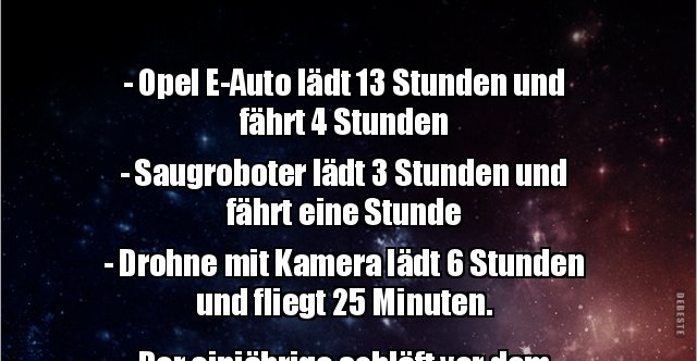 - Opel E-Auto lädt 13 Stunden und fährt 4 Stunden.. | Lustige Bilder ...